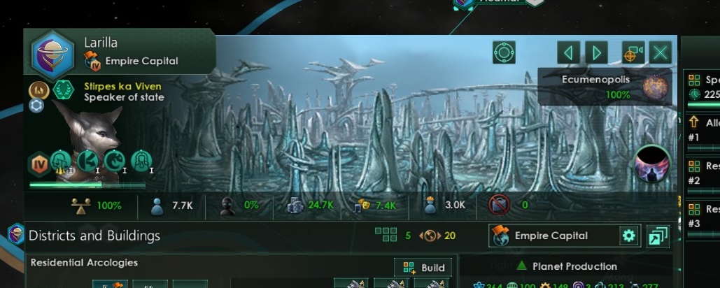 Feedback: ecumenopolis background image | Paradox Interactive Forums