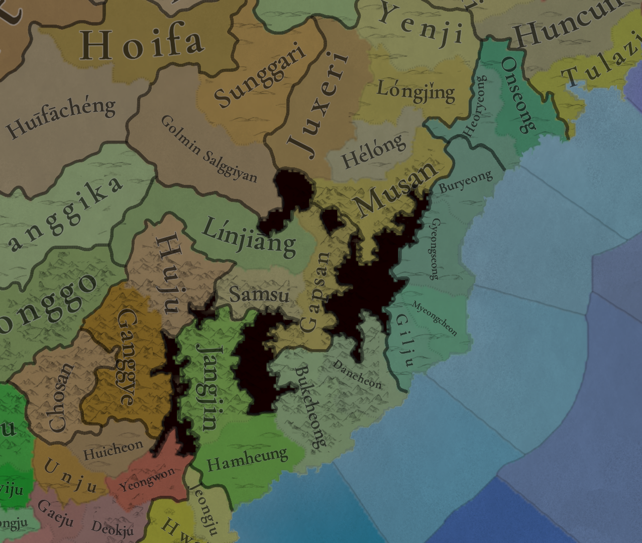 Tinto Maps #24 Korea and Japan Feedback | Paradox Interactive Forums