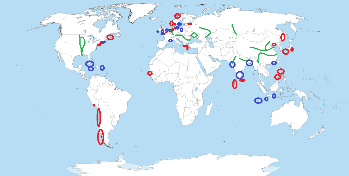 A quick look at Natural Harbor bonuses (some areas need more of them ...