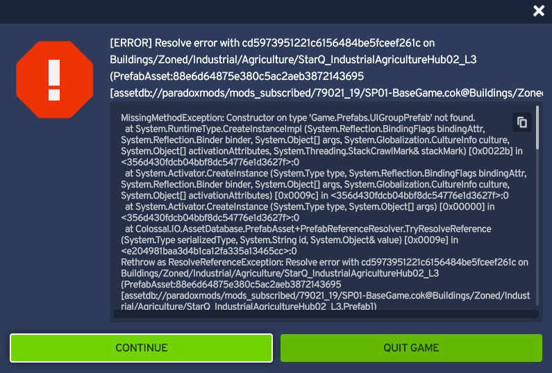I get 7 errors when I log into the game | Paradox Interactive Forums