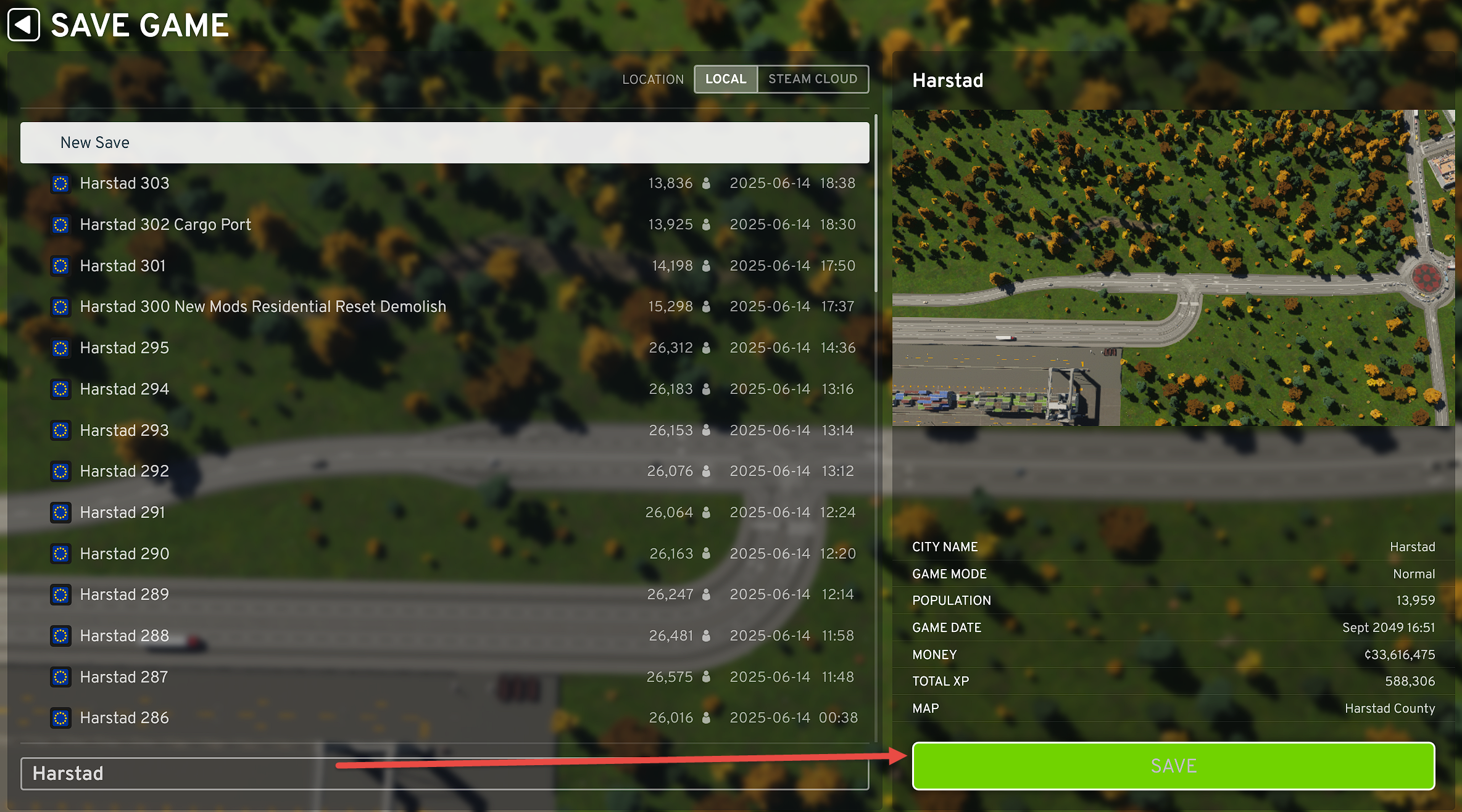 Fixed - Savegame in progress stuck forever which will corrupt the save ...