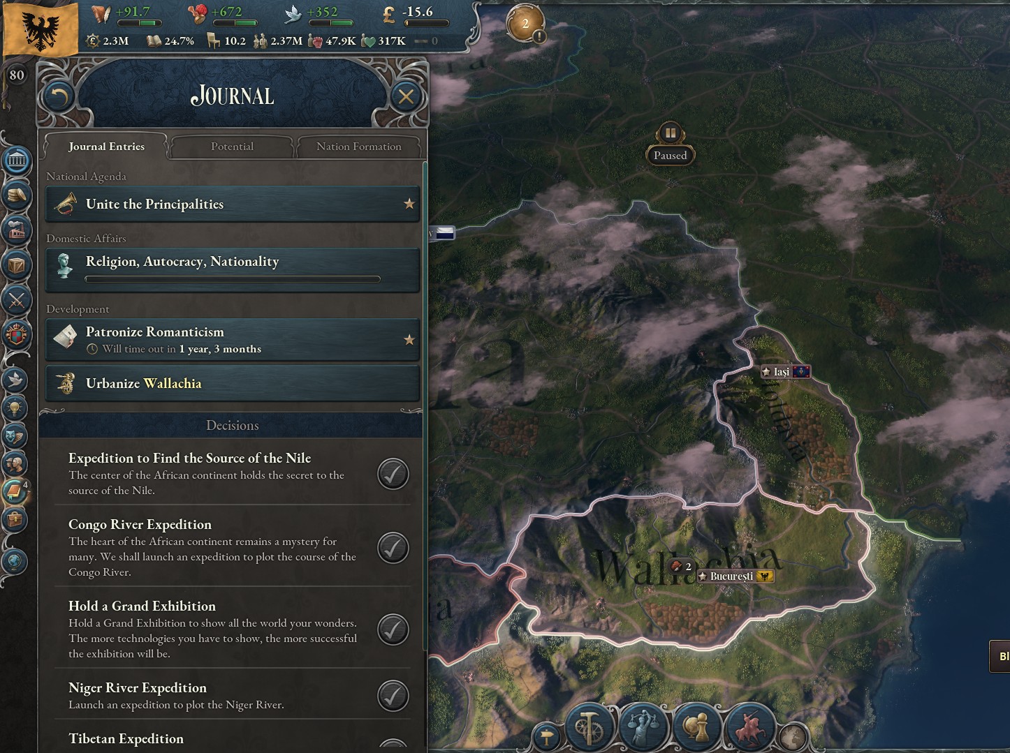 Unite the Principalities bug | Paradox Interactive Forums