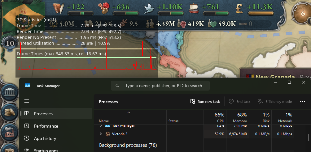 Confirmed - micro stutters/freezes | Paradox Interactive Forums