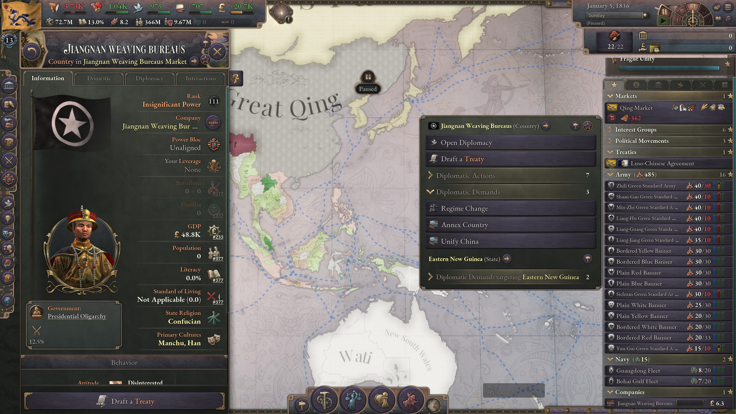 China must be unified..... | Paradox Interactive Forums
