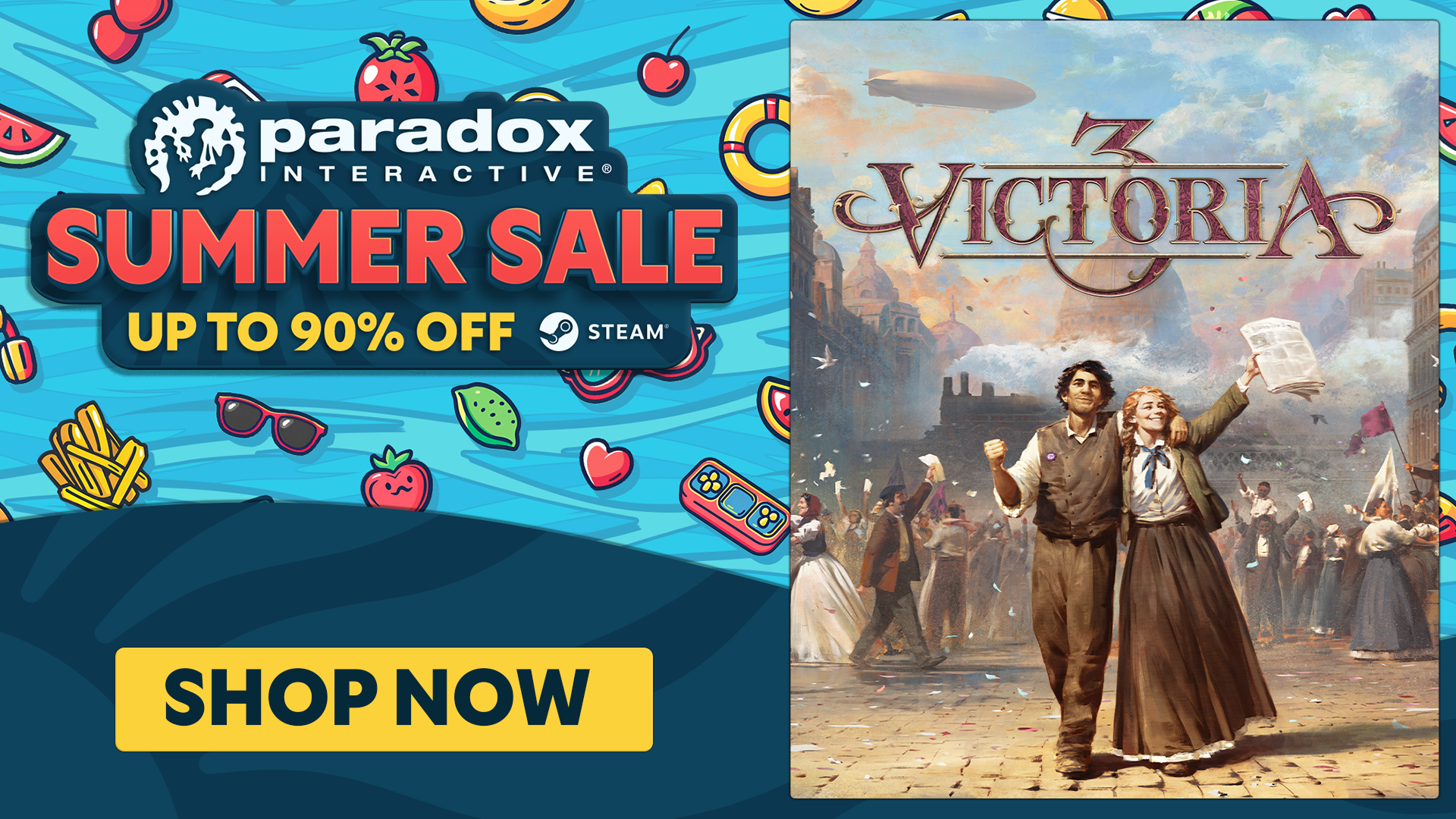 Victoria 3 is on sale for the Paradox Steam Summer Sale!! | Paradox ...