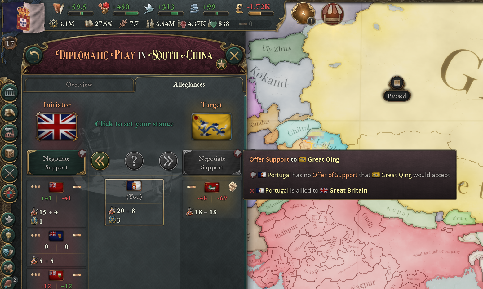 Is this normal that the AI can break Defensive Pacts like this ...