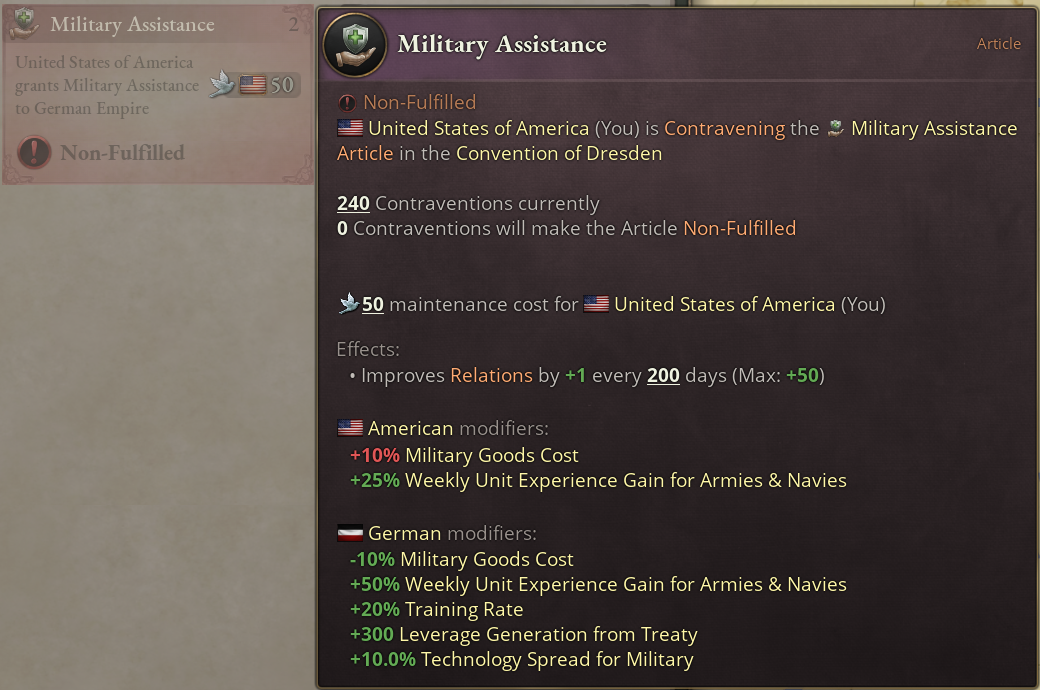 Duplicate - The UI doesn't explained why military assistance is non-fulfilled | Paradox ...