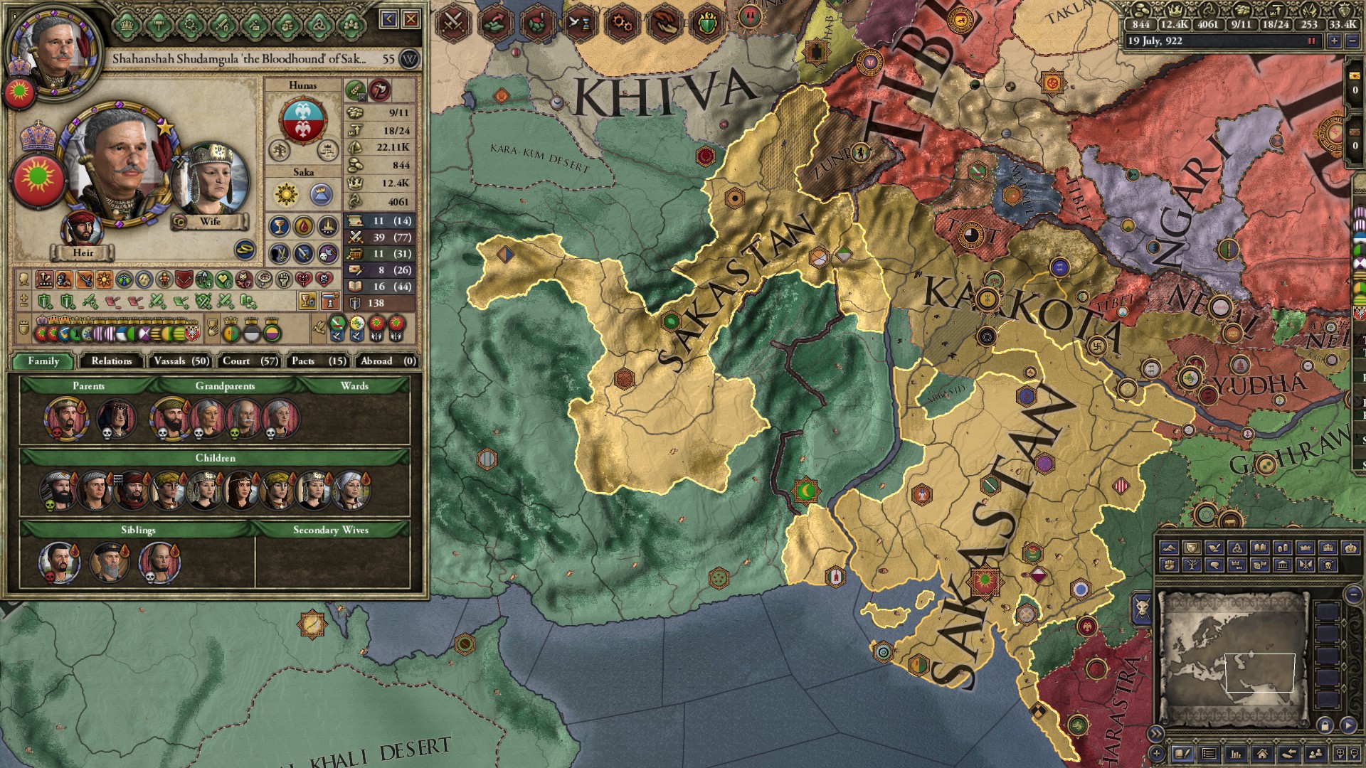 Sakastan (White Hun / Zunist Religion Reformation) | Paradox ...