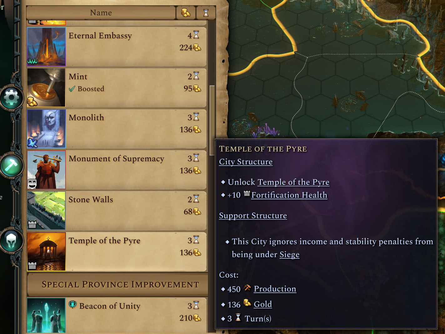 Confirmed - Fortification Health not added to city with Silent Barracks ...