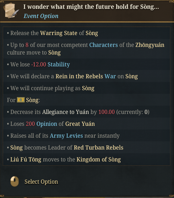 What does it mean to be Leader of the Red Turban Rebels? | Paradox ...