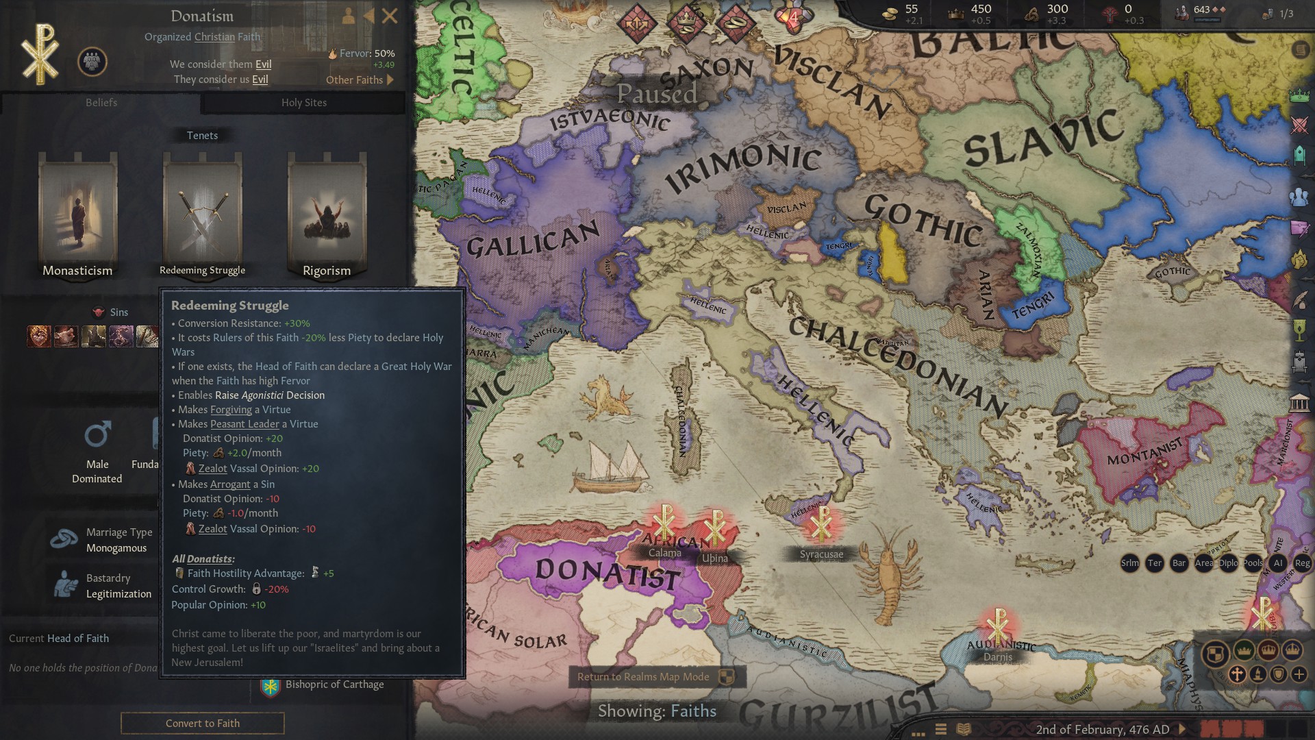 [MOD] When the World Stopped Making Sense - A Migrational Era Mod for CK3 - 476-700 AD | Page 28 ...