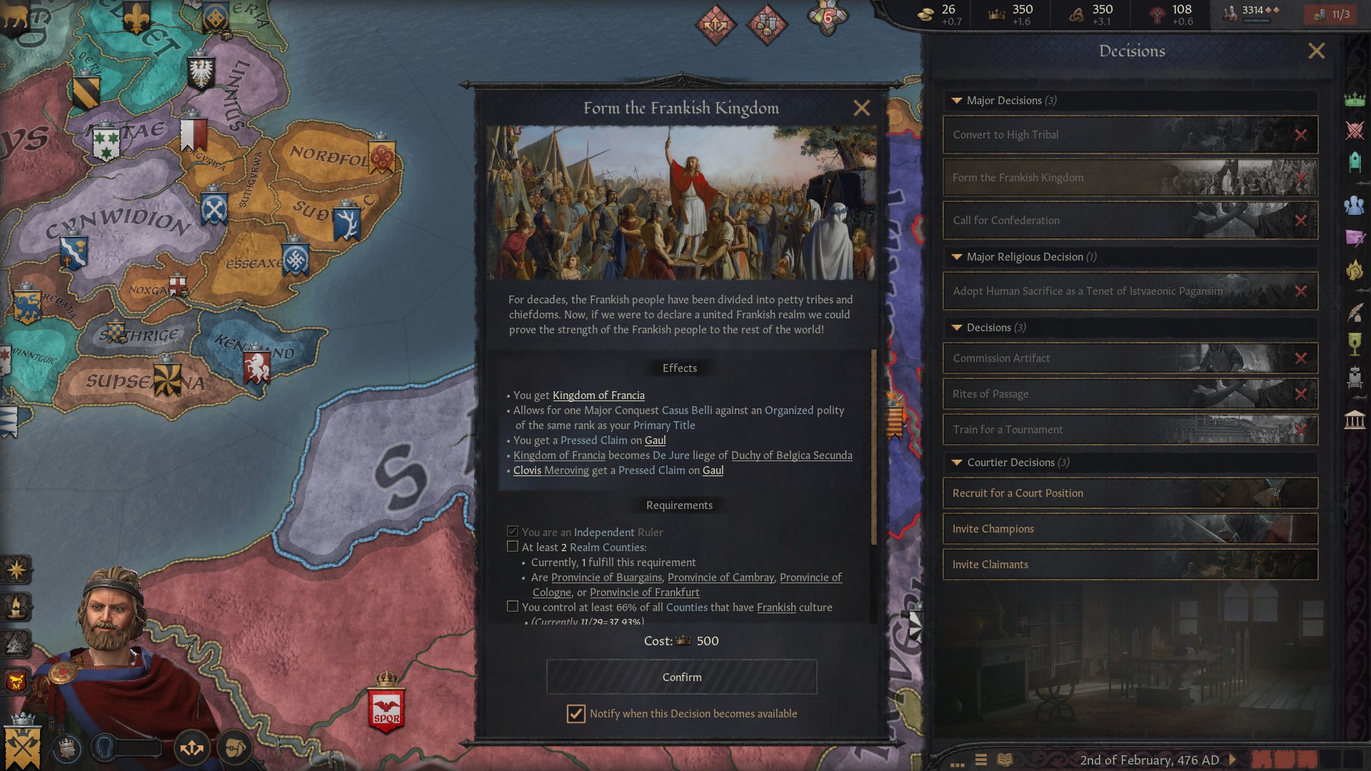 [MOD] When the World Stopped Making Sense - A Migrational Era Mod for CK3 - 476-700 AD | Page 28 ...