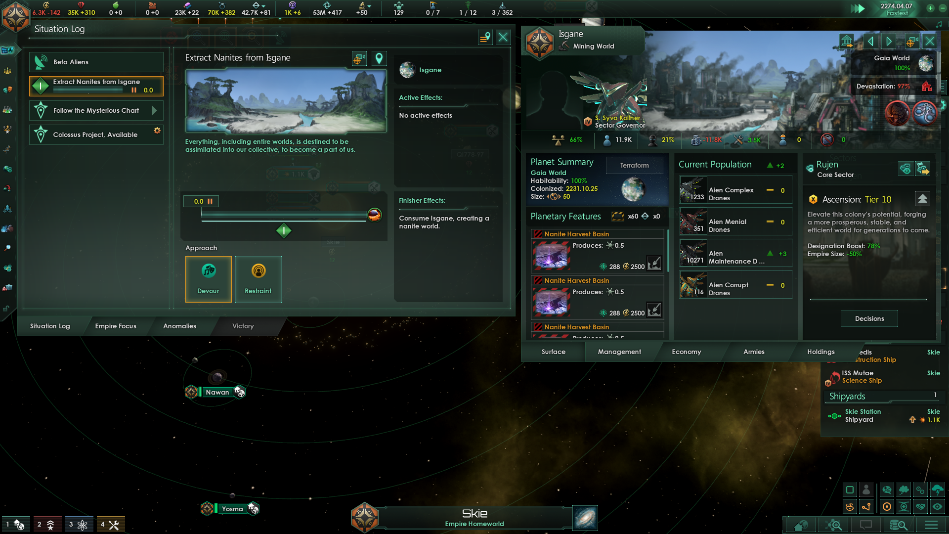 subsume world exploit | Paradox Interactive Forums