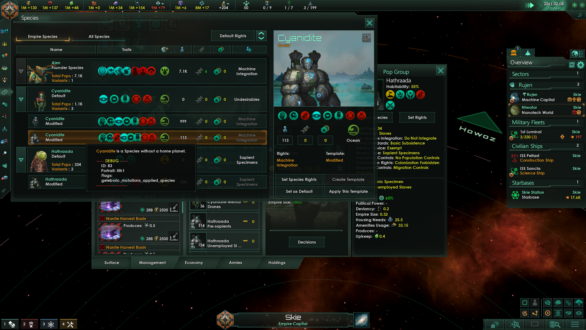 genesis guidelines species spawn | Paradox Interactive Forums