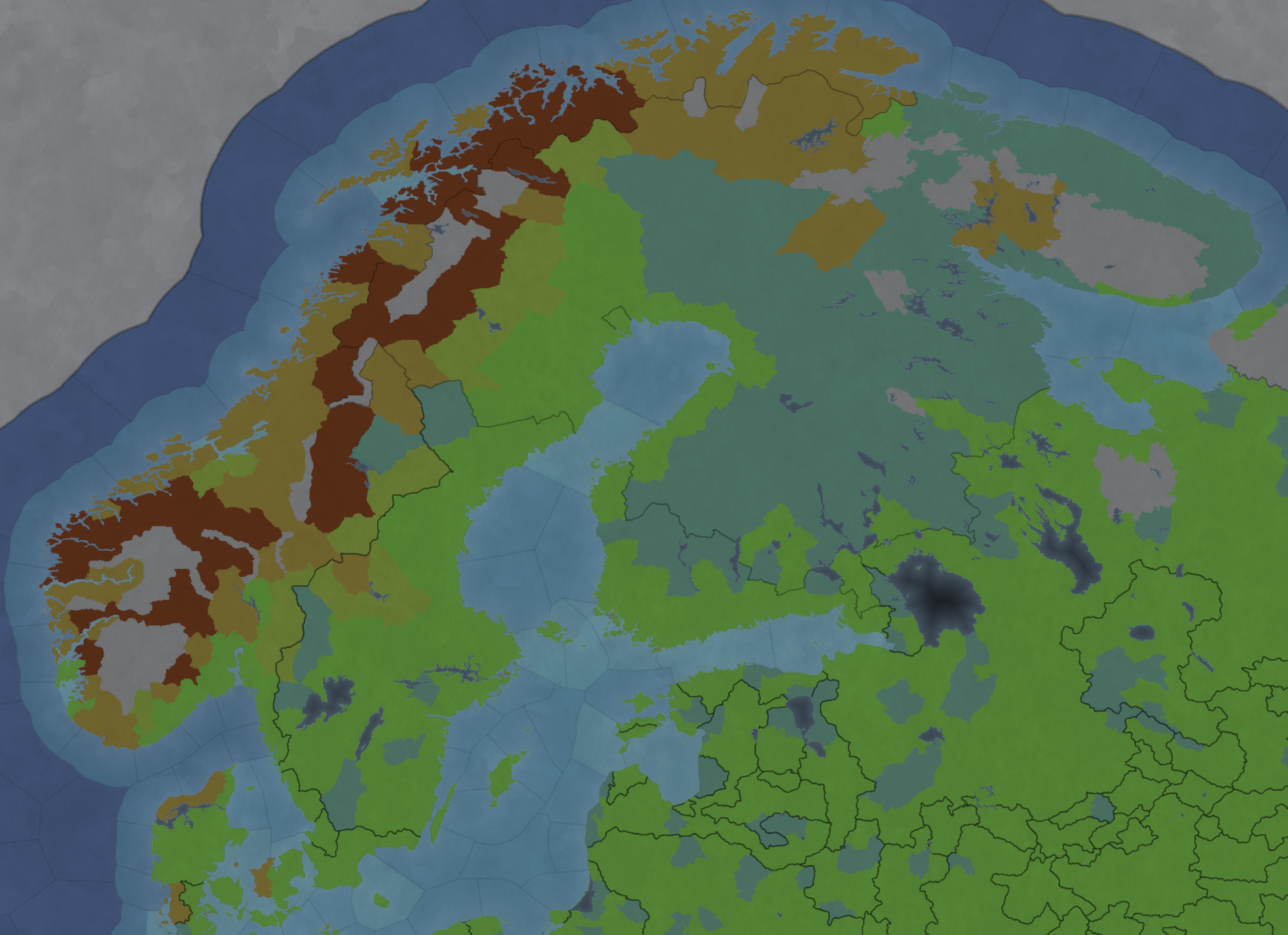 Tinto Maps #11 Scandinavia & Tinto Extra Maps #1 North Atlantic ...