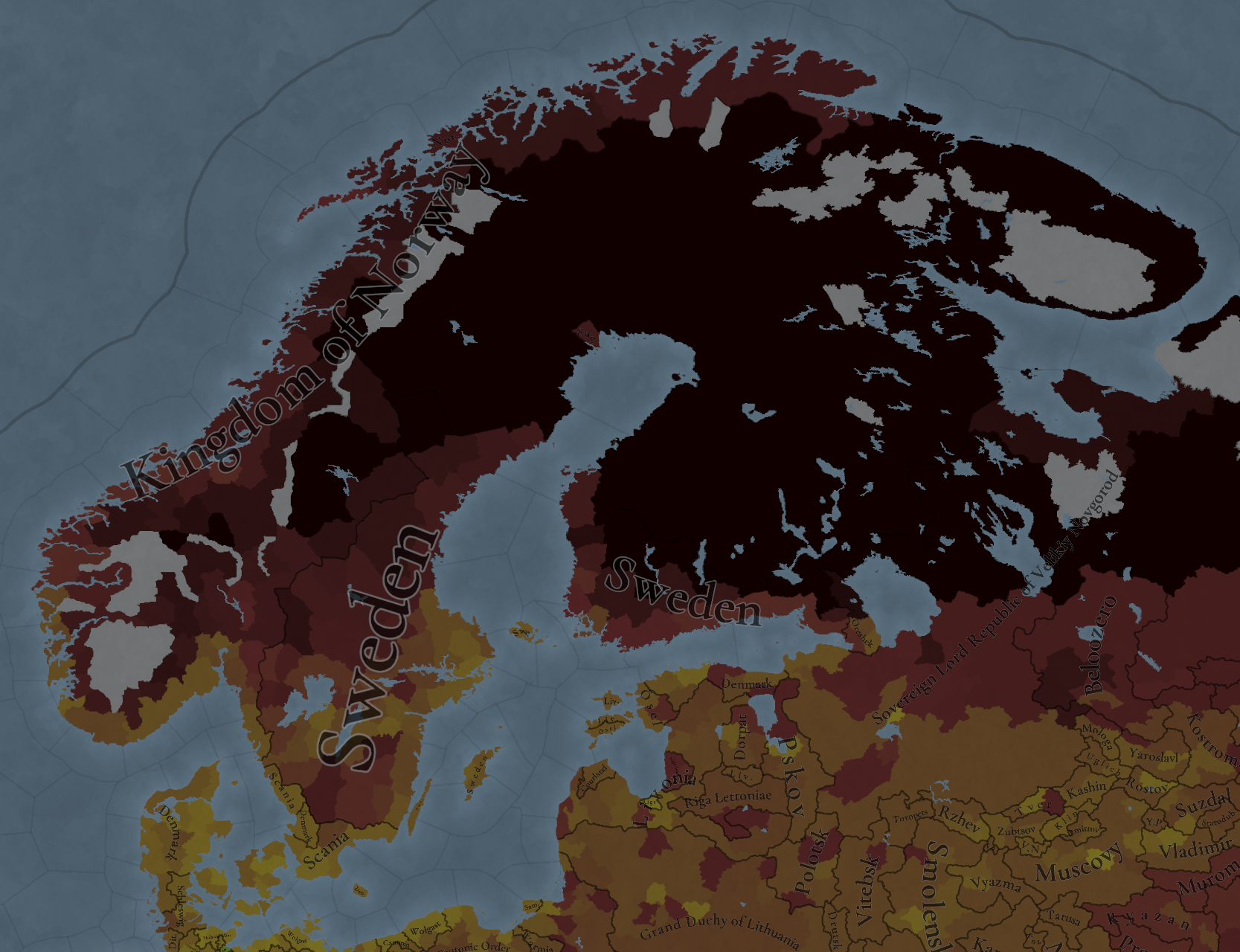 Tinto Maps #11 Scandinavia & Tinto Extra Maps #1 North Atlantic ...