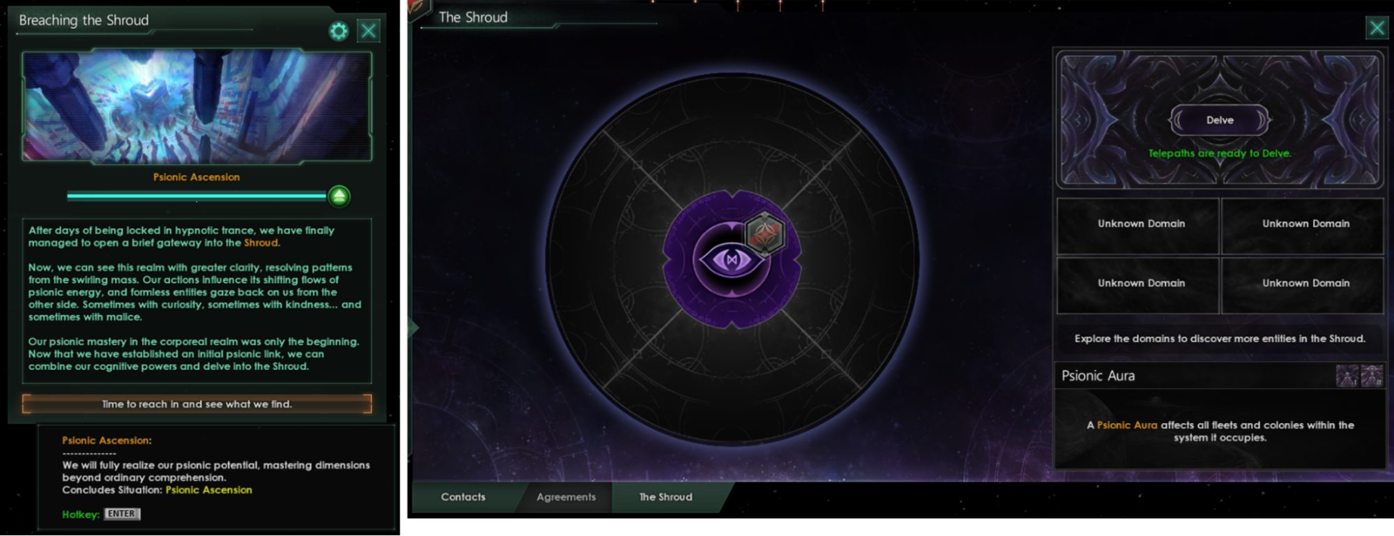 Stellaris Dev Diary #392 - Psionic Ascension and Delving into the Shroud | Paradox Interactive ...