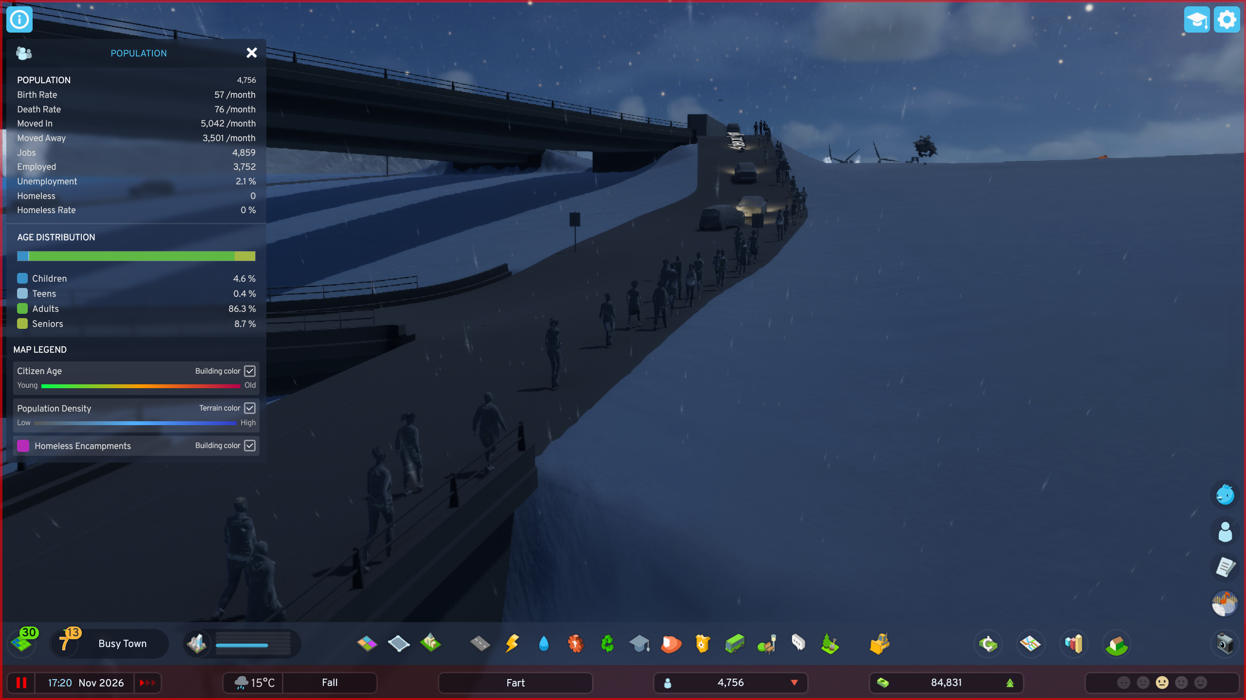 In Review - My city experiences high population churn (28193 moving in ...