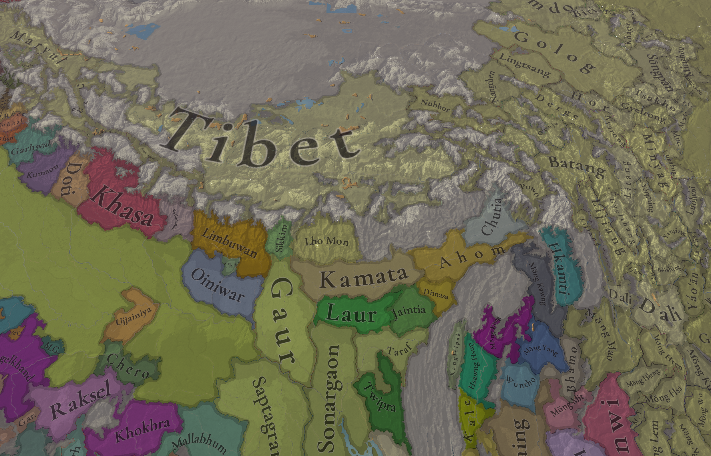Tinto Maps #21 Chagatai & Tibet, #22 Mongolia, Manchuria & Eastern ...