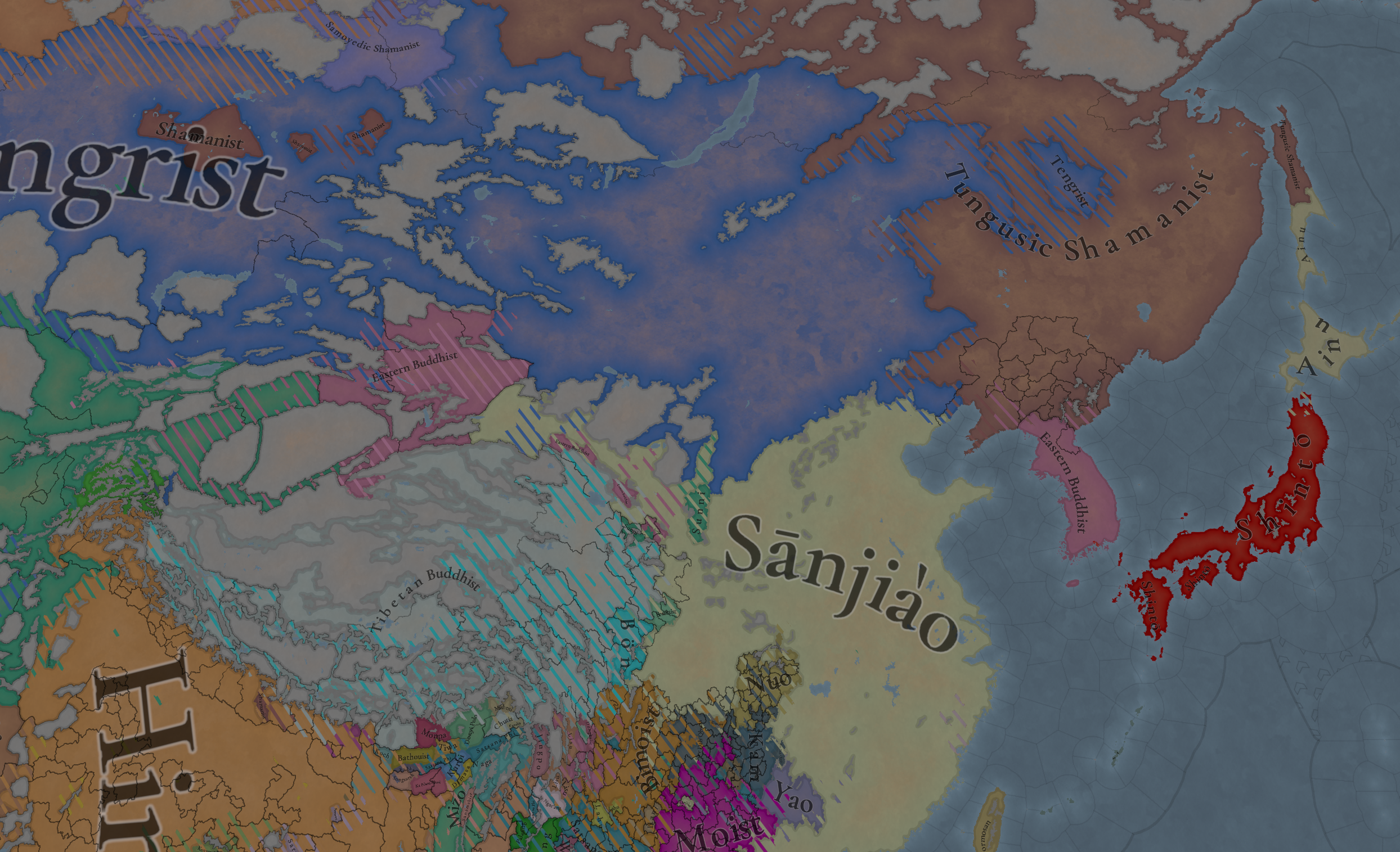 Tinto Maps #21 Chagatai & Tibet, #22 Mongolia, Manchuria & Eastern ...