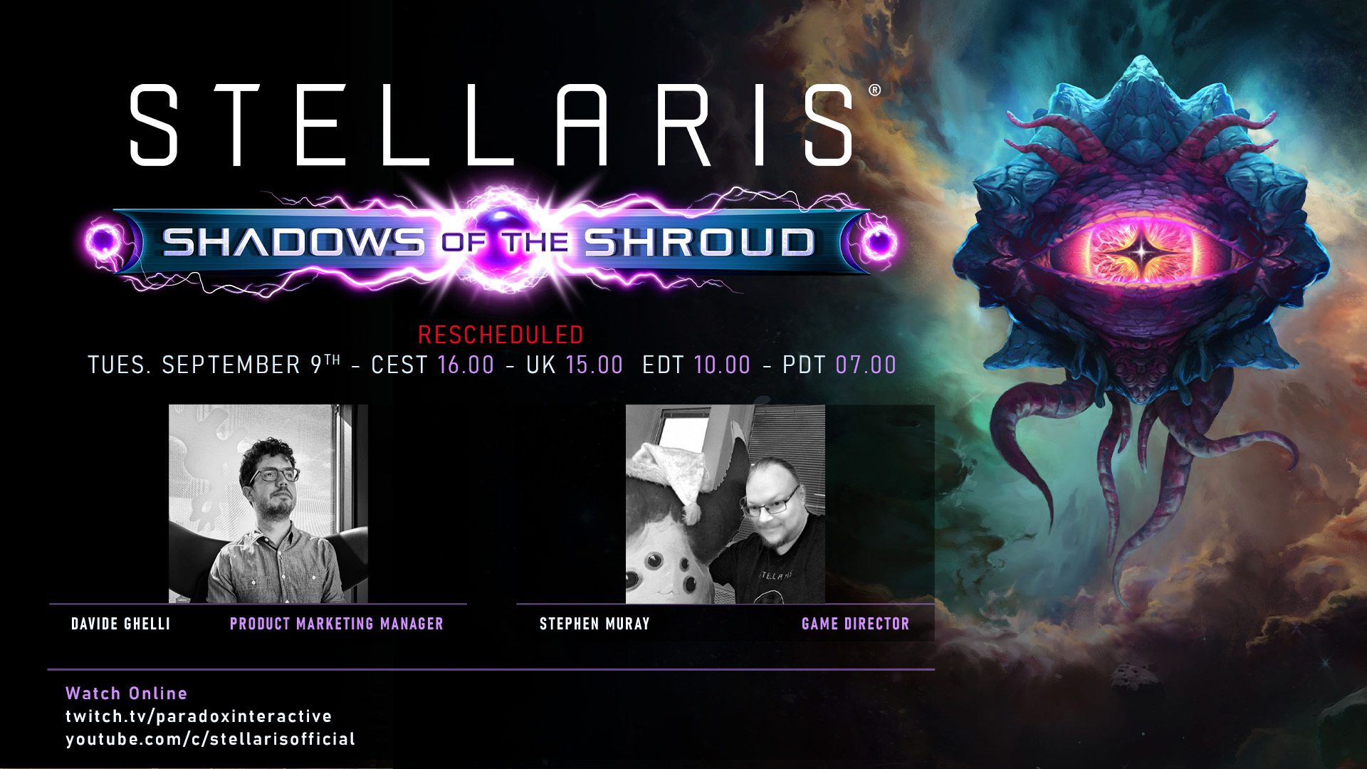 Stellaris Dev Diary #393 - Entities of the Shroud and Psionic Auras | Paradox Interactive Forums