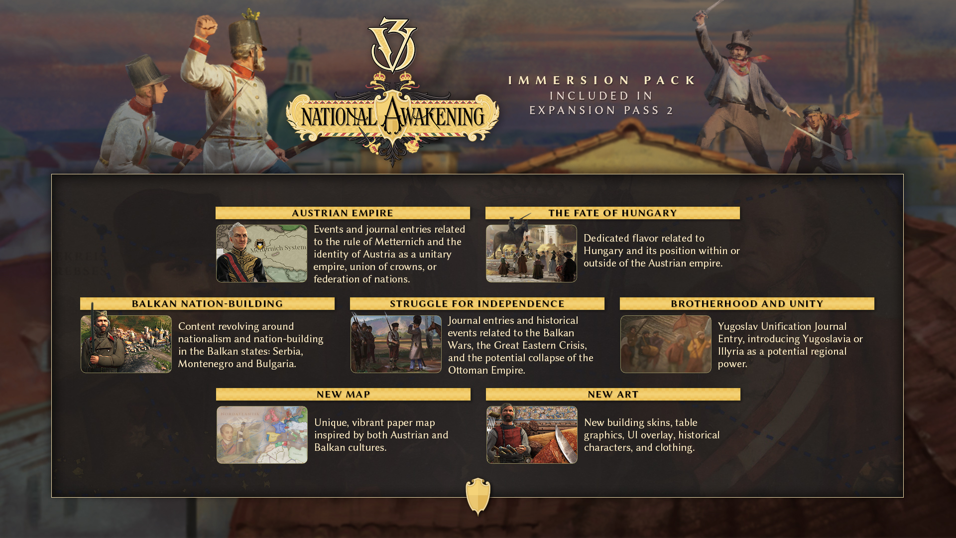 Victoria 3 - Dev Diary #159 - National Awakening & Update 1.10 “Kaffee ...