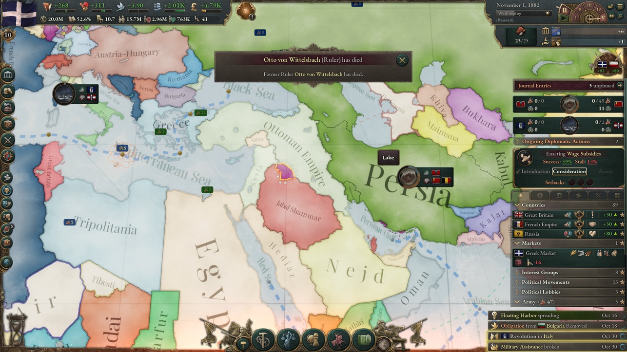Do South German king dream of the Megali Idea? | Paradox Interactive Forums