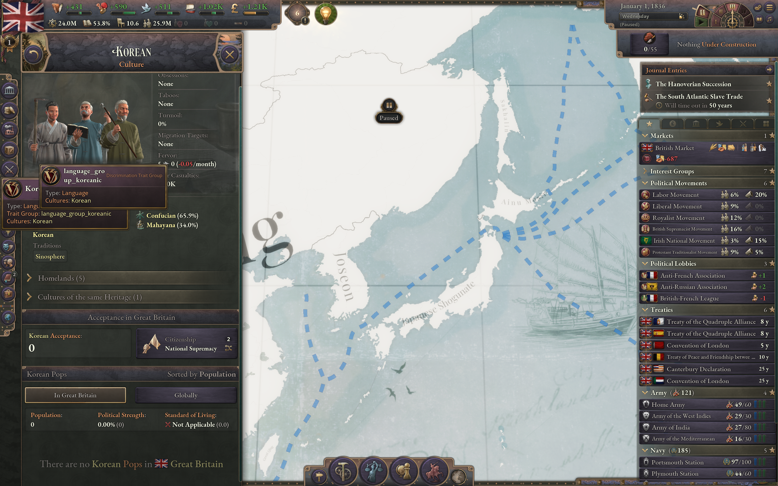 Confirmed - No Localization for Koreanic Language Group | Paradox Interactive Forums