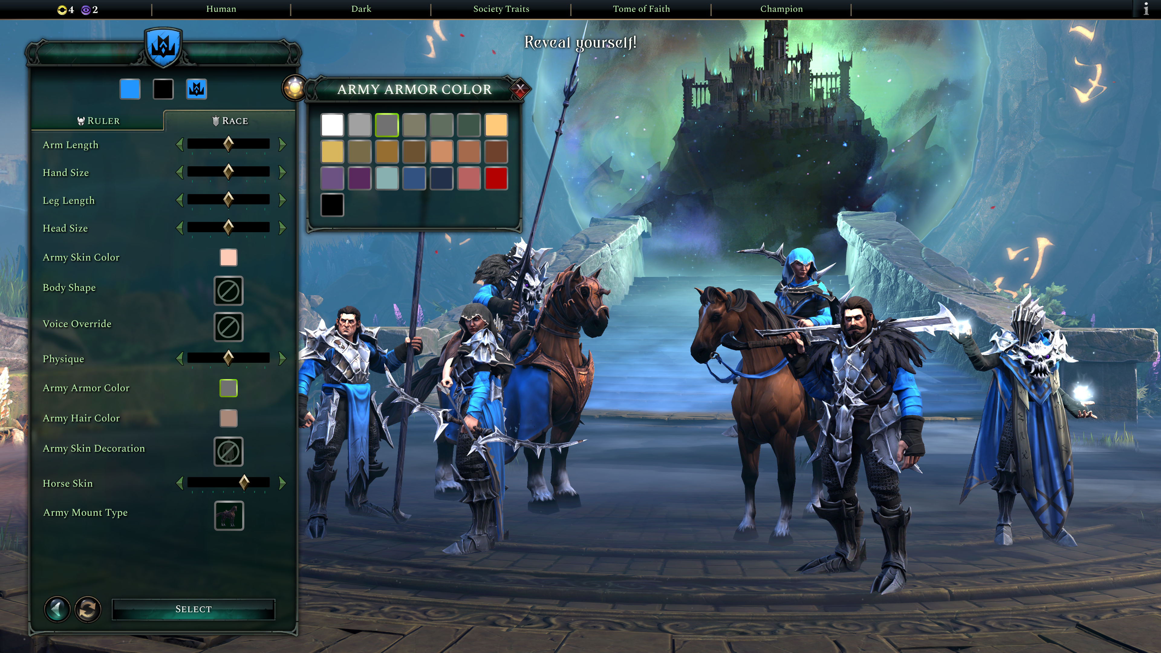 Confirmed - Armor Colors Broken for Feudal, Dark, High, Industrious ...