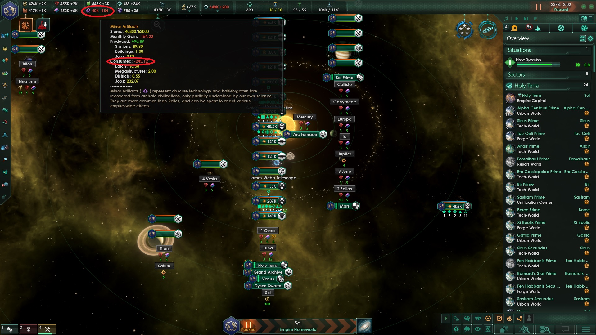 Which mod is making my scientists cost minor artifacts? | Paradox ...