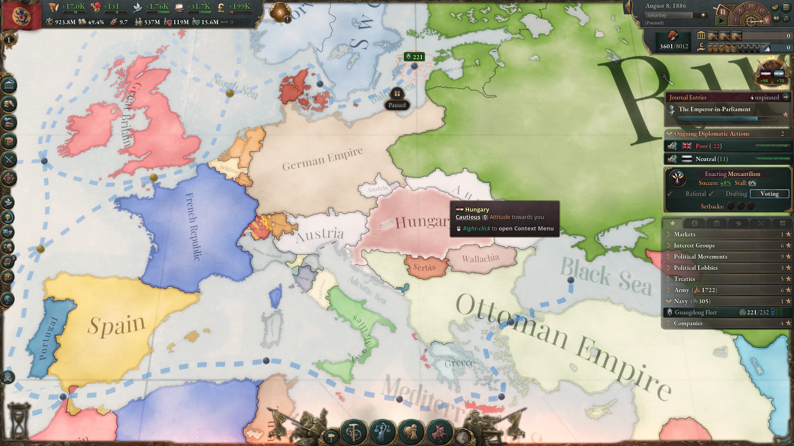 I hoped the new secession mechanic would fix the game logic breaking down with discontinous ...