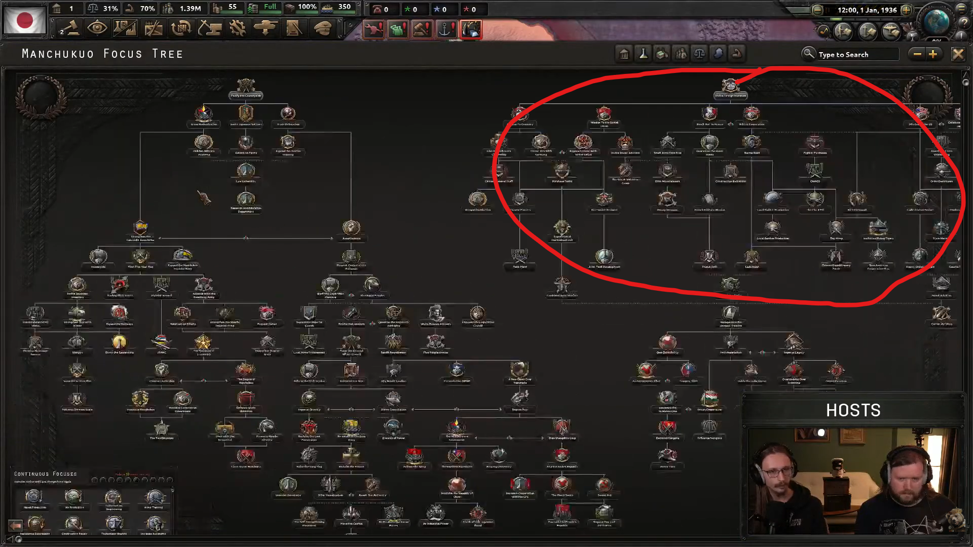 Manchukuo should have a joint national focus tree with Japan | Paradox ...