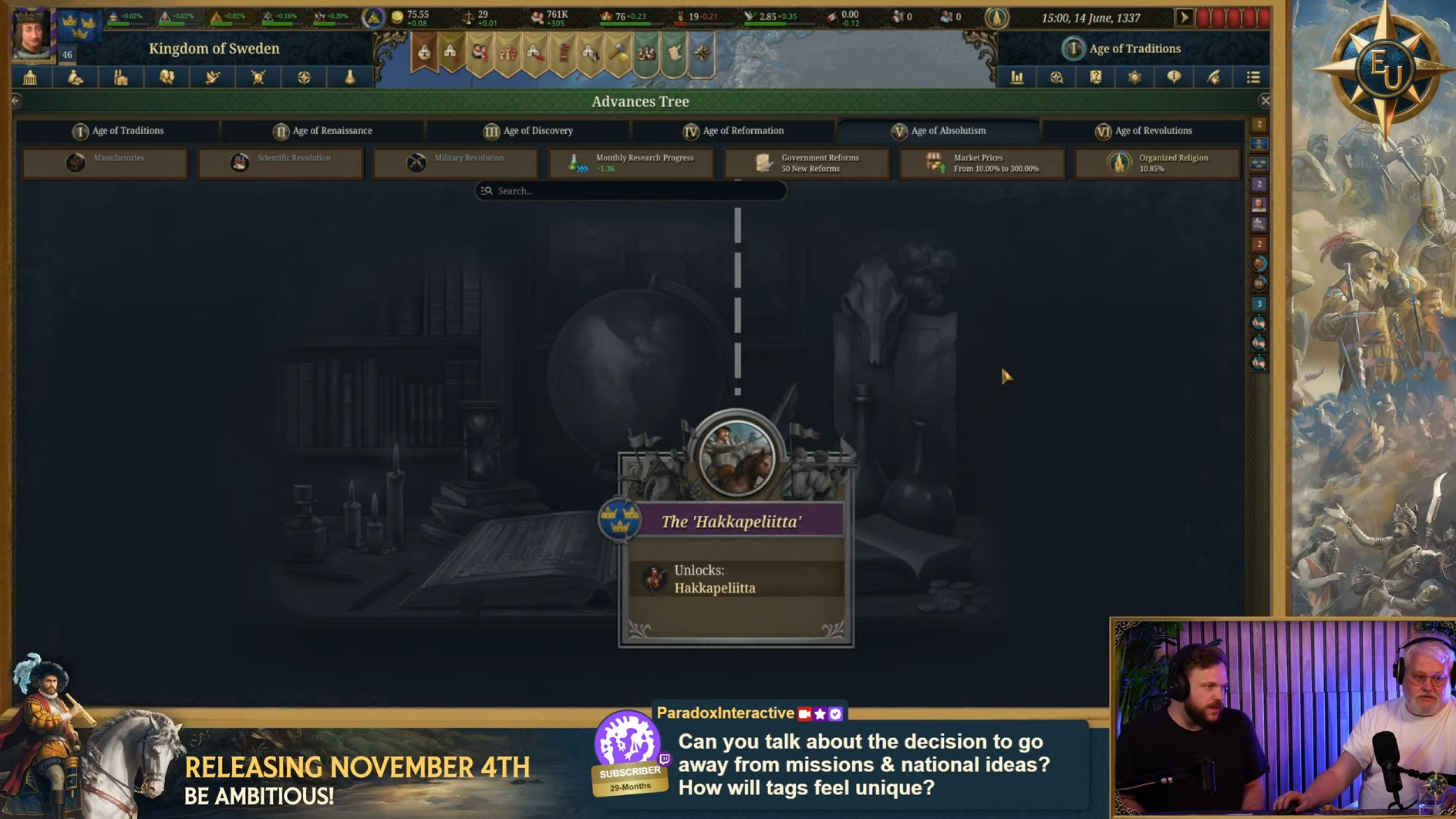 EU5 Release Craziness Thread and Free Talk | Page 655 | Paradox ...