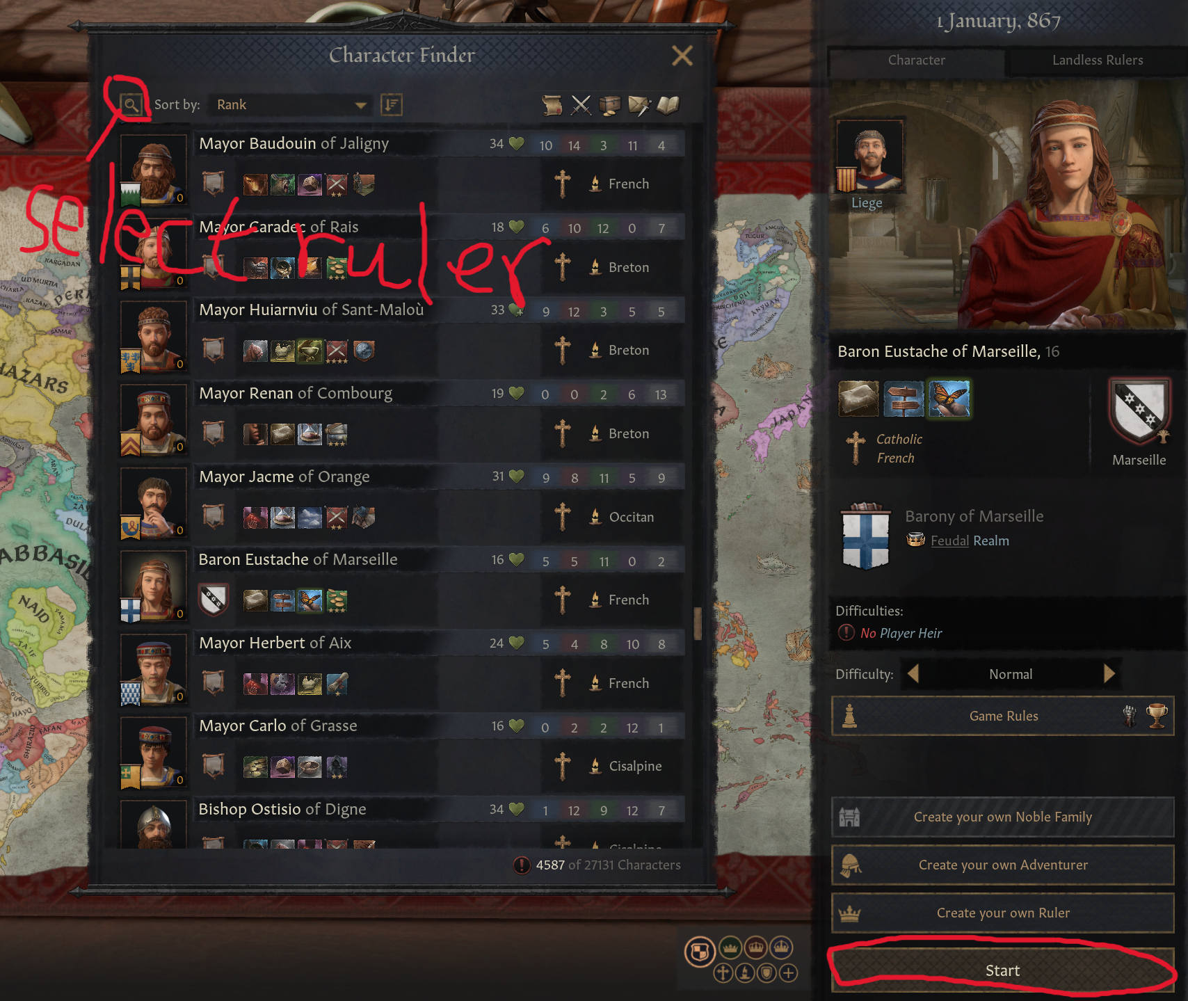 Closed - Bugged playable baron's button | Paradox Interactive Forums