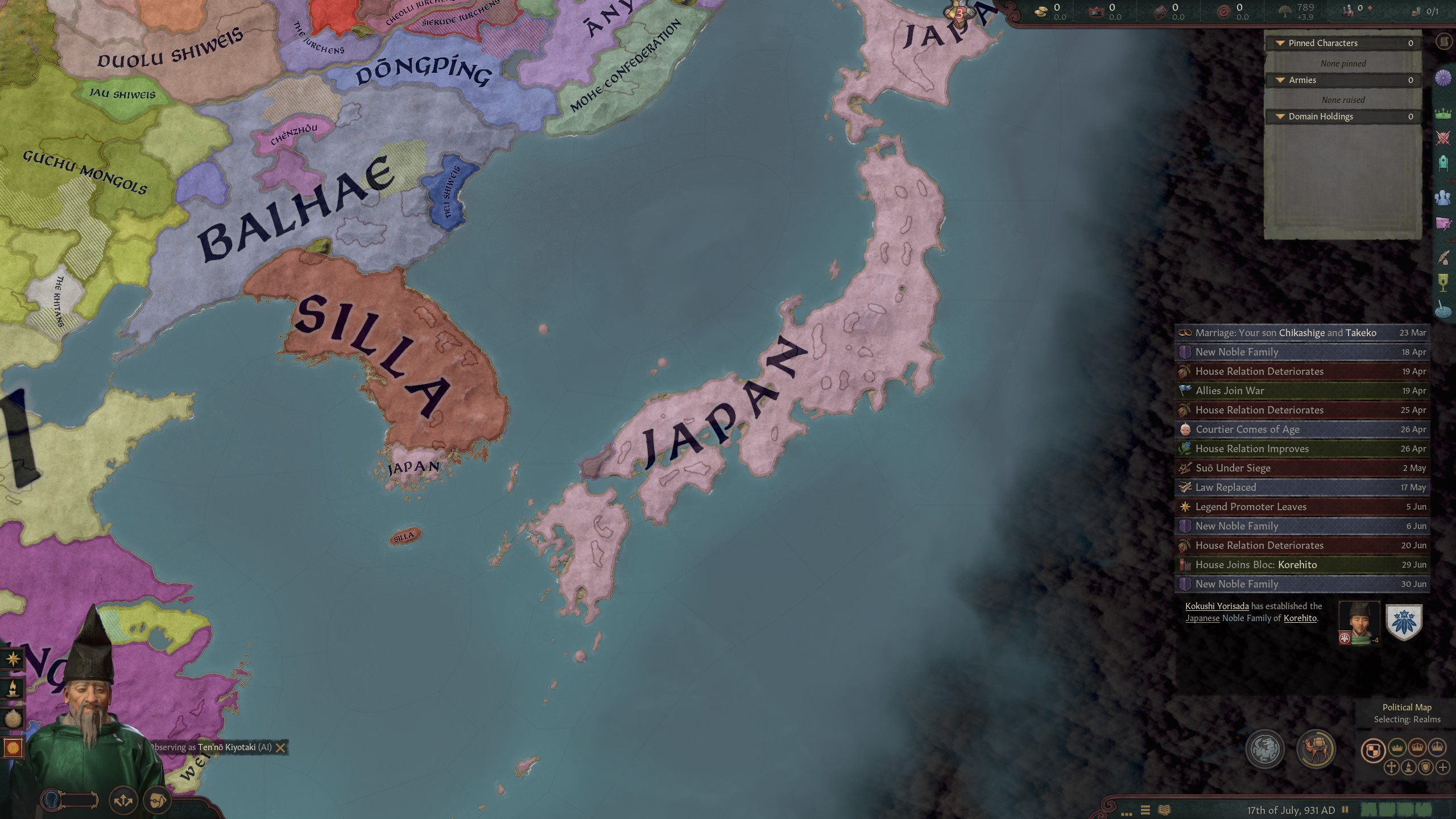 Confirmed - Succession of the Japanese Emperor bugs out if he holds ...