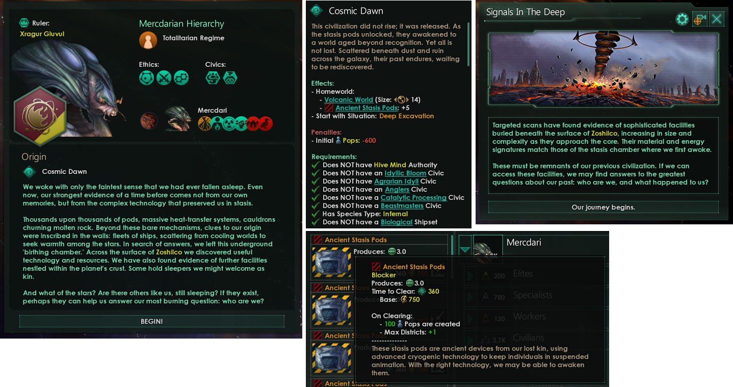 Stellaris Dev Diary #403 - Cosmic Dawn, Civics, Infernal Shipset | Page ...
