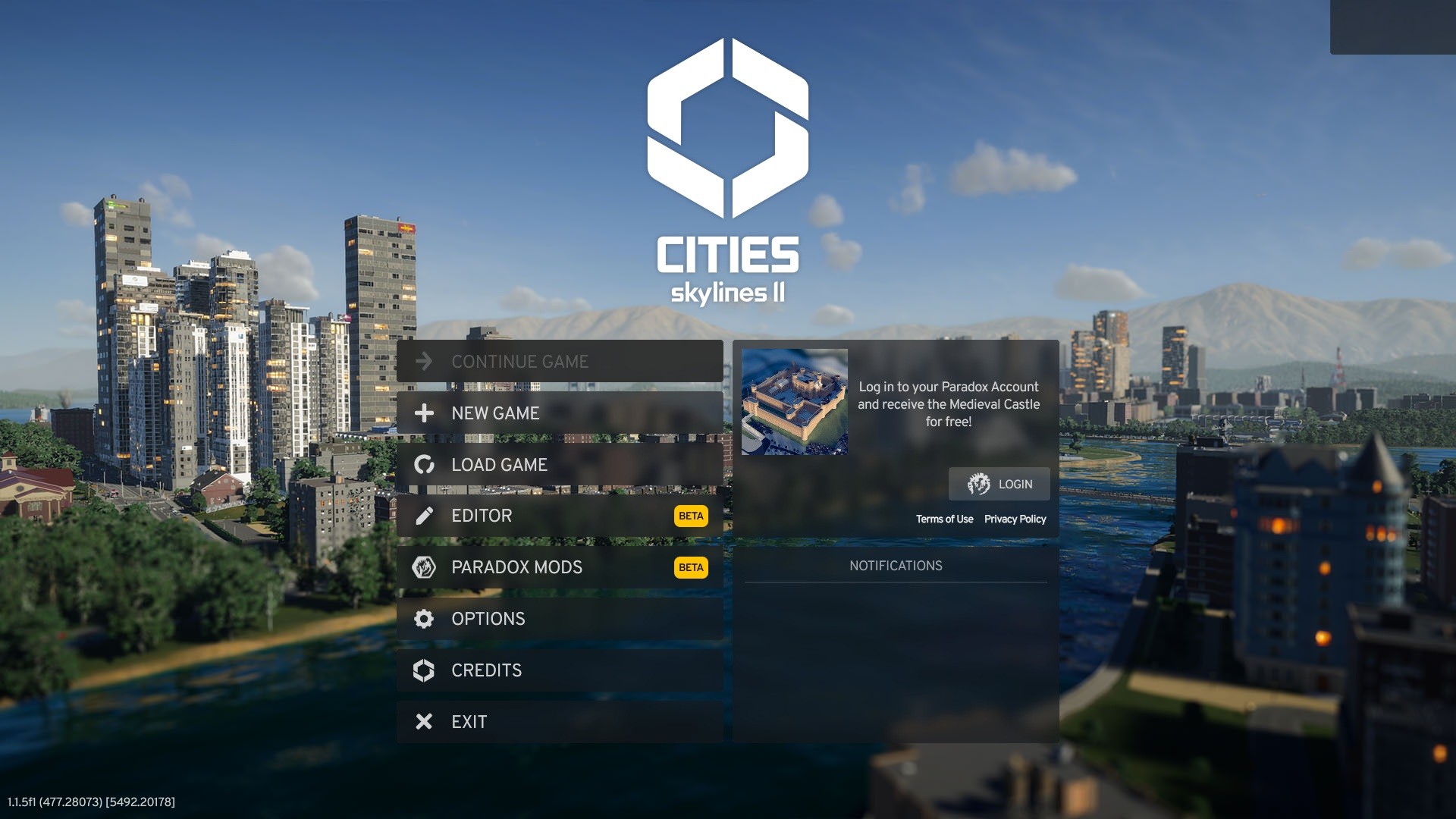 Lower resolution logo, art and opened menu icons after the 1.3.3f1 ...