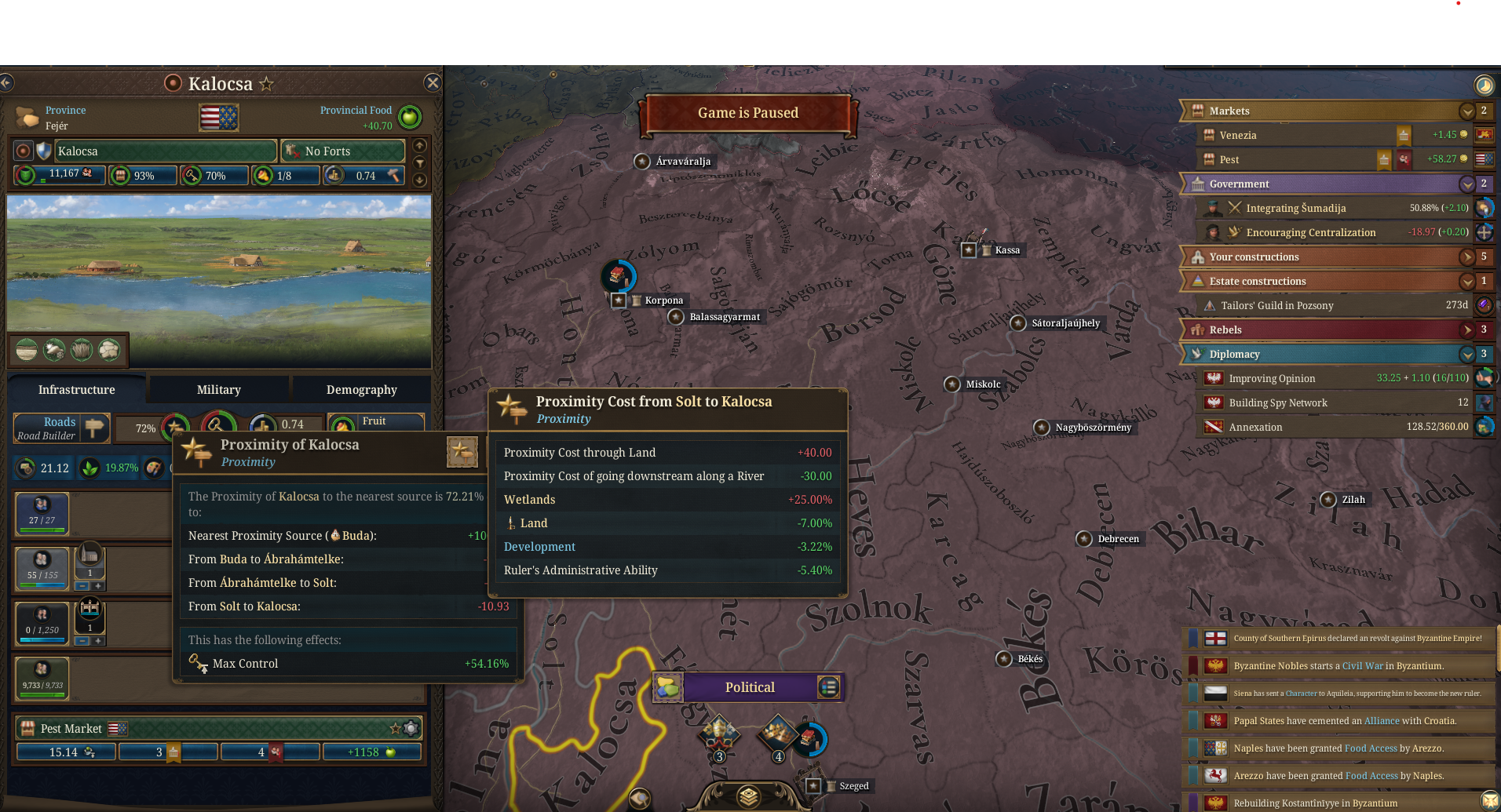 Needs Info - Bridge not providing proximity cost reduction | Paradox ...