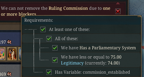 Closed - Can't remove ruling commission government reform | Paradox ...