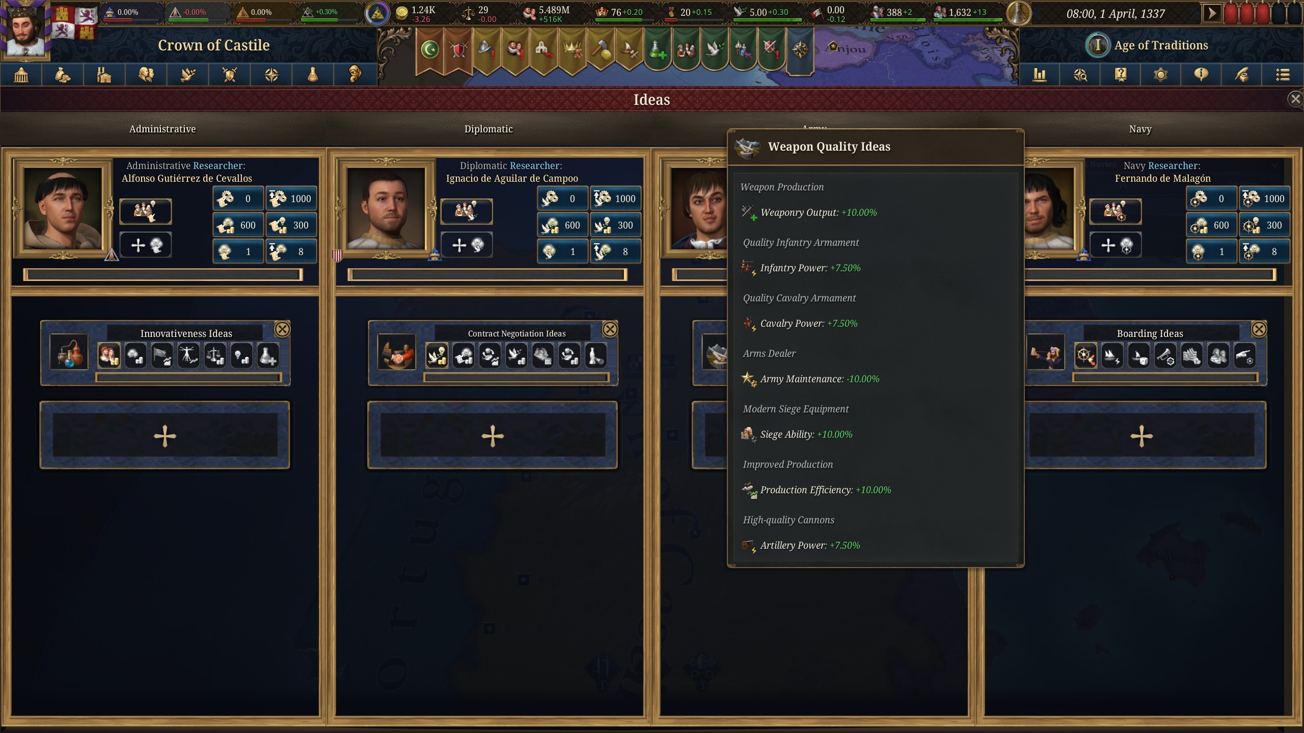 EU4 Idea System ( The Idea Variation 2 ) Mod for EU5 | Paradox ...