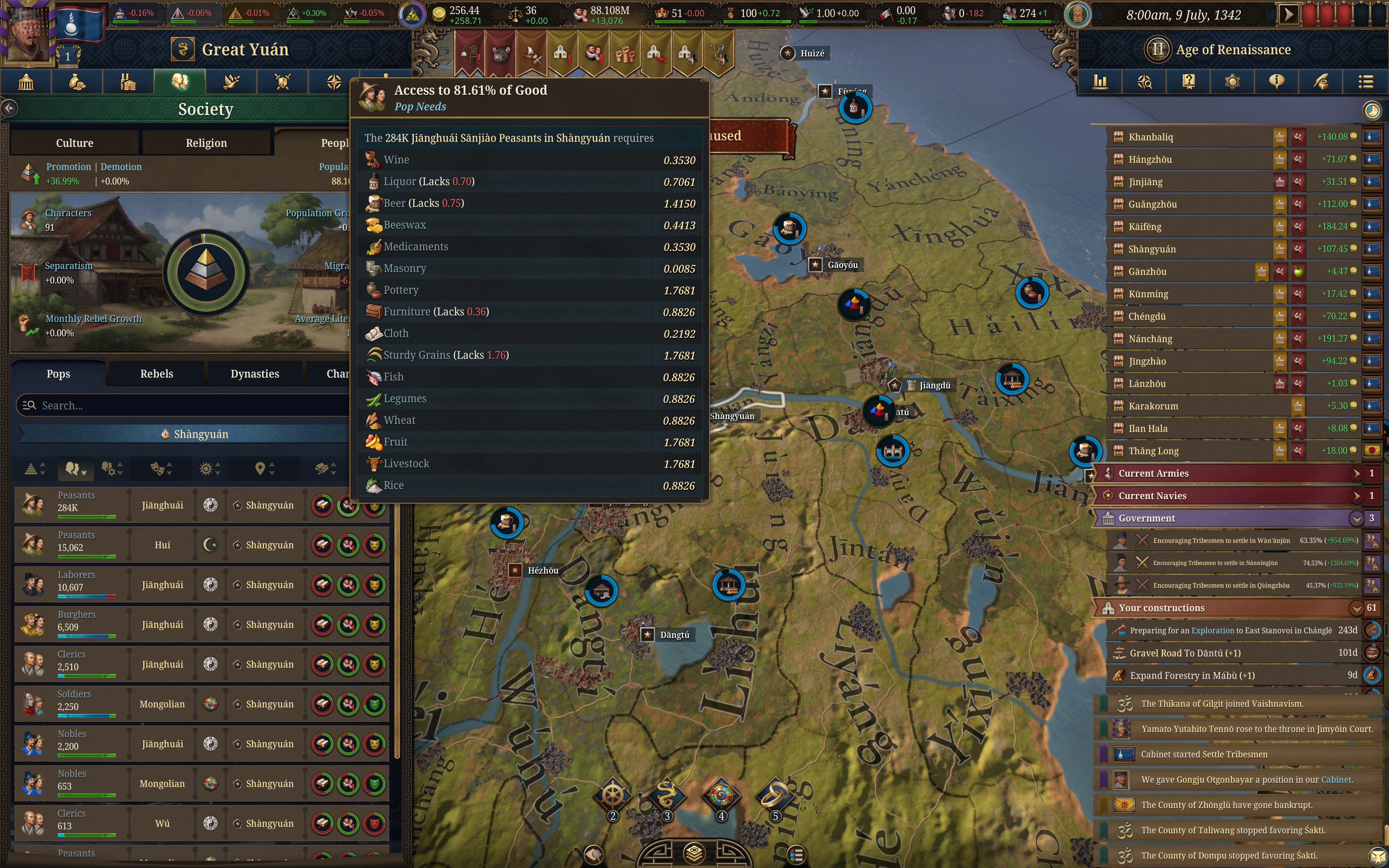 As Designed - Pops all demand grain that does not grow in their areas | Paradox Interactive Forums