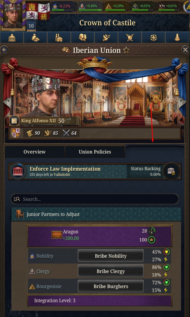 PU's parliament tab display no name | Paradox Interactive Forums