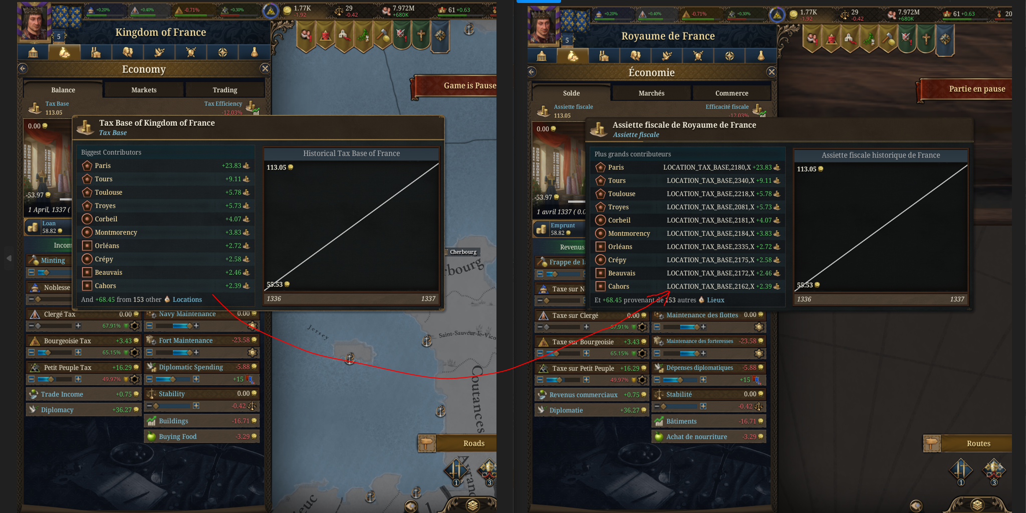 In French, Tax Base tool tip shows variable names in-game | Paradox ...