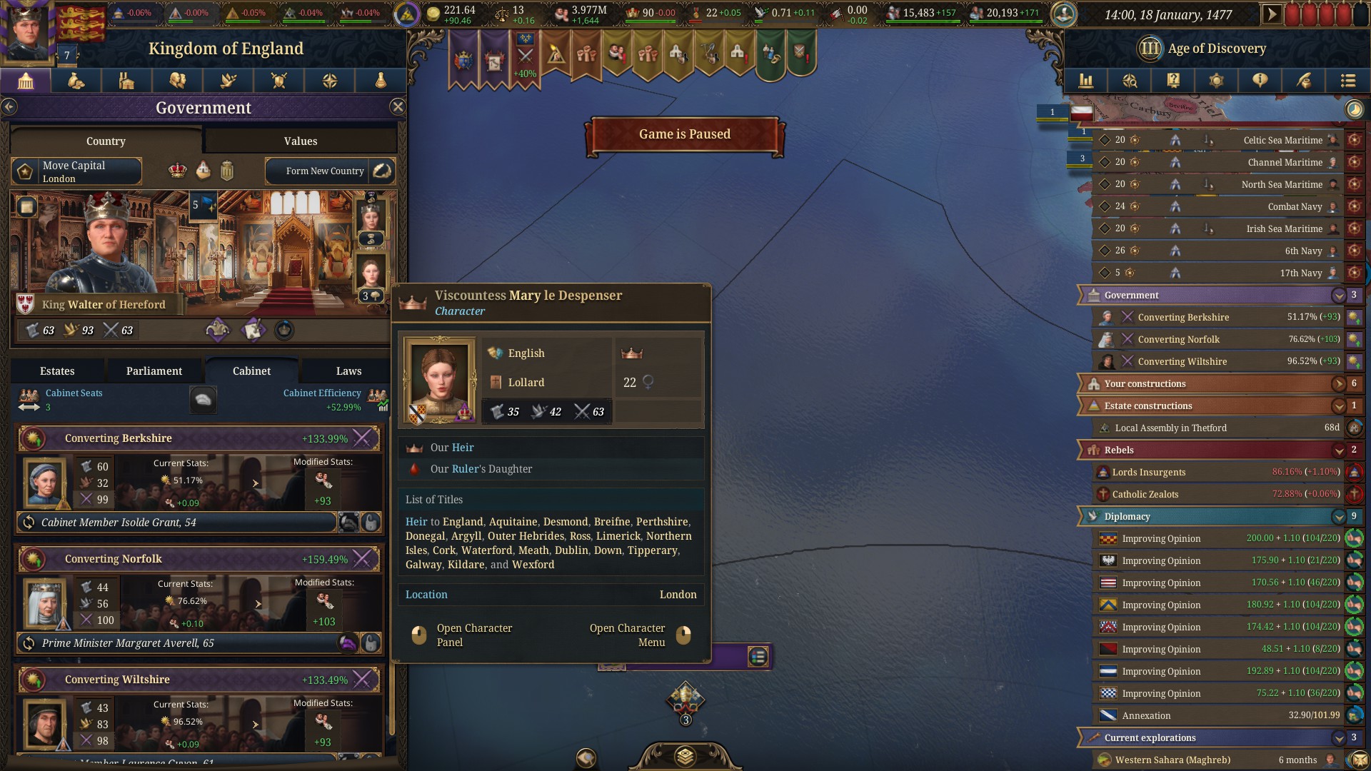 Duplicate - Matrilineal Non-Exclusive score for characters is capped at 100 | Paradox ...