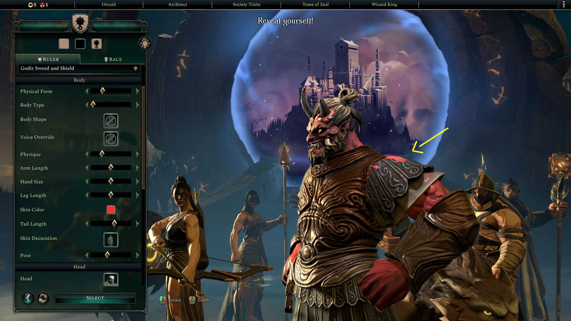 Confirmed - Armor clipping through male Orc model and Ogre (Wizard King ...