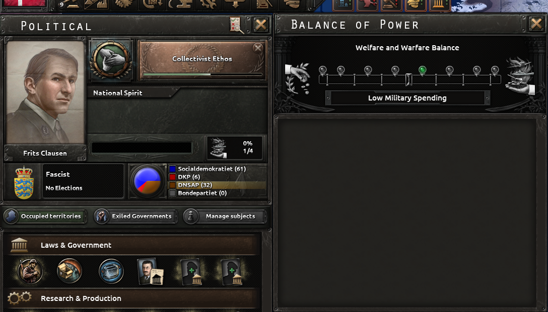 DLC content appears in vanilla fascist denmark | Paradox Interactive Forums