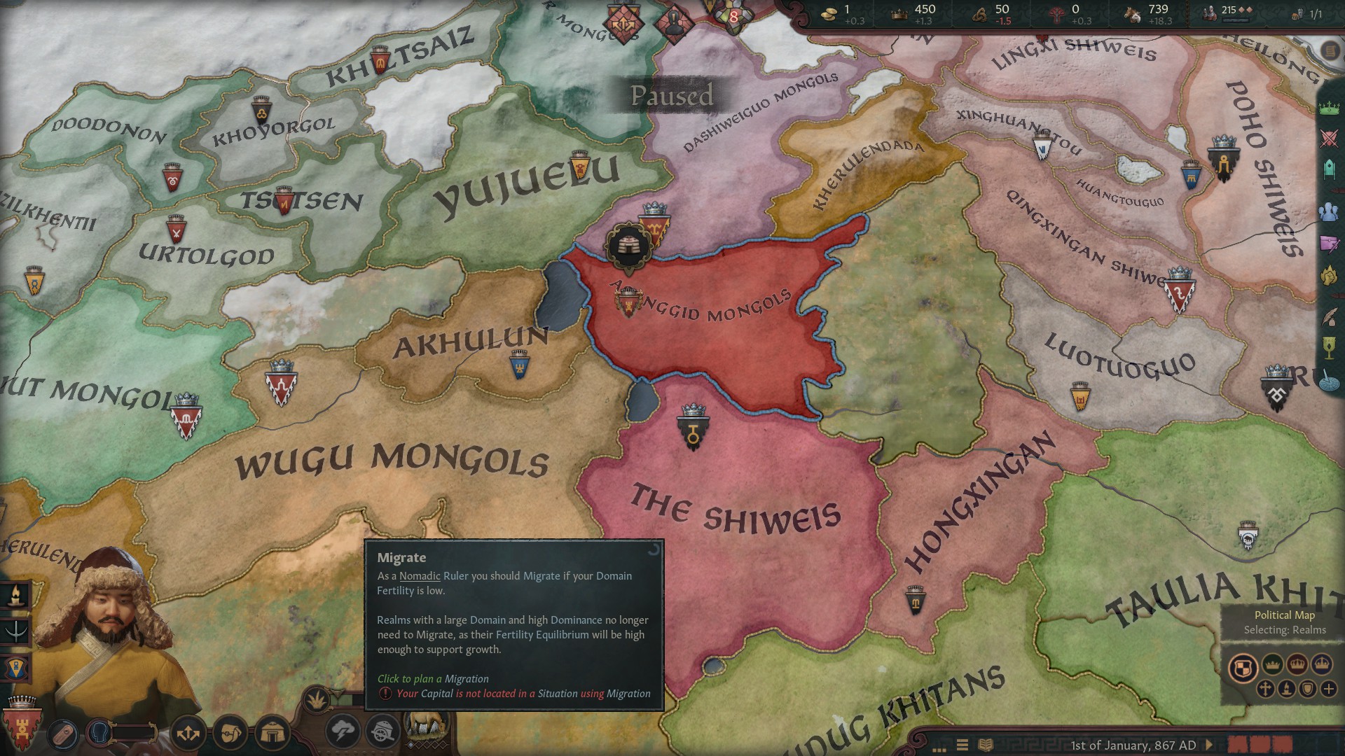 Cannot interact with any nomad mechanics as nomad | Paradox Interactive ...