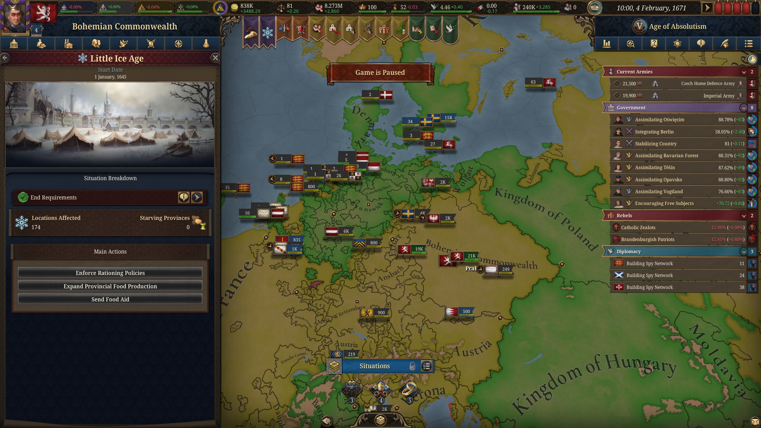 The Little Ice Age is sending its ending events before 1715 | Paradox ...