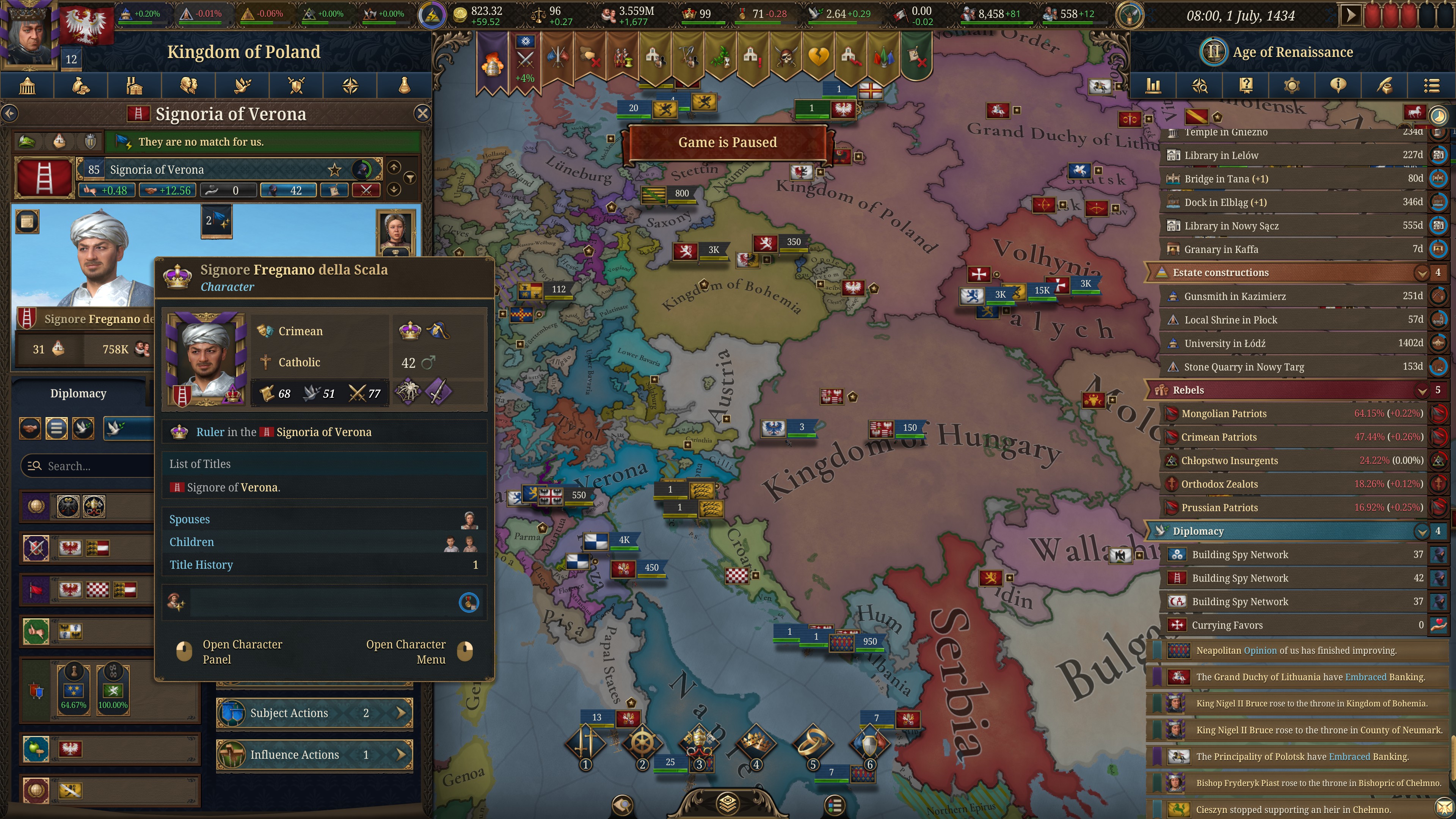 The EU V Strange/Funny Screenshot Thread | Page 8 | Paradox Interactive ...
