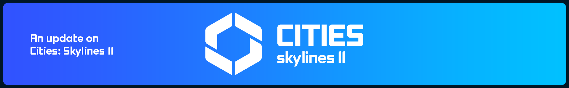 An Update on Cities: Skylines II | Paradox Interactive Forums